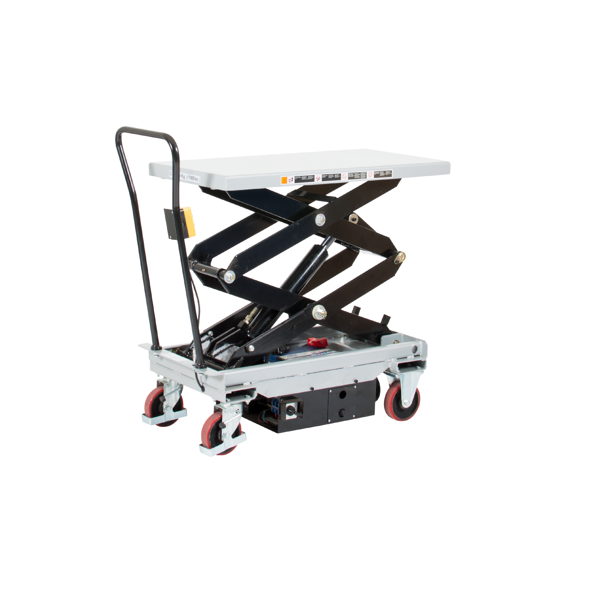 ES80D - Electric mobile lift table, 1010x520, 800 kg :: Silverstone ...
